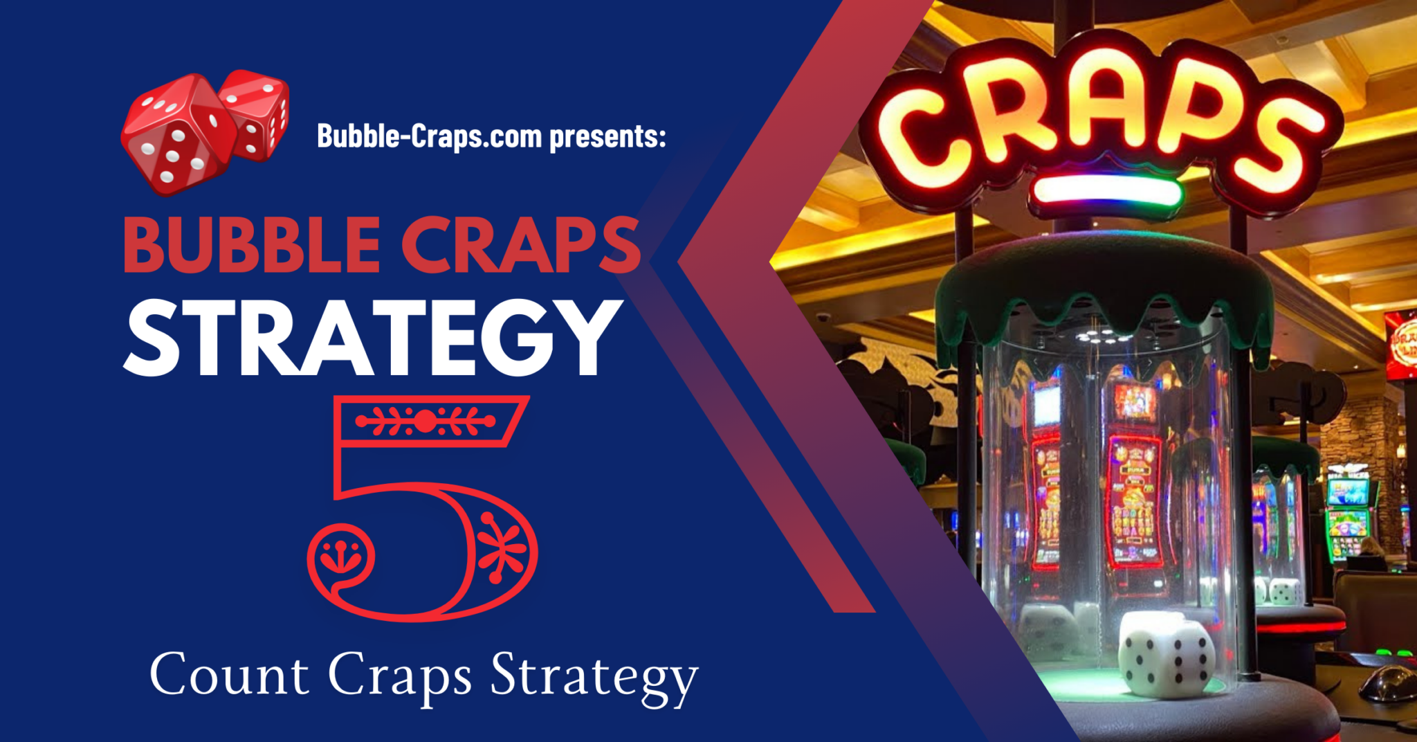 Bubble Craps Strategies, Casino Directory & T-Shirts